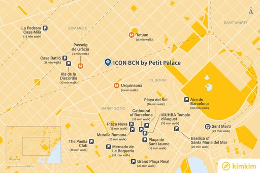 ICON BCN by Petit Palace, Barcelona | kimkim