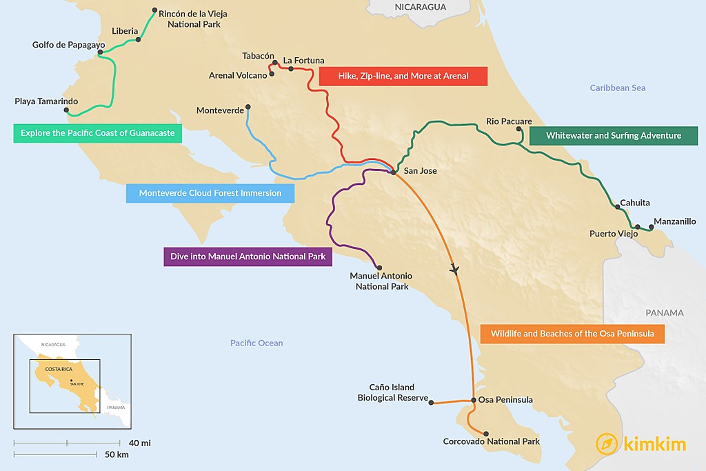 5 Days In Costa Rica 6 Unique Itineraries Kimkim