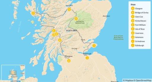 Scotland Travel Maps - Maps to help you plan your Scotland Vacation ...