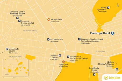 Periscope Hotel, Athens | kimkim