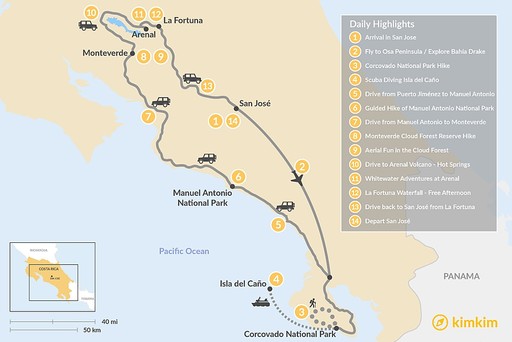 Costa Rica Travel Maps - Maps to help you plan your Costa Rica Vacation ...